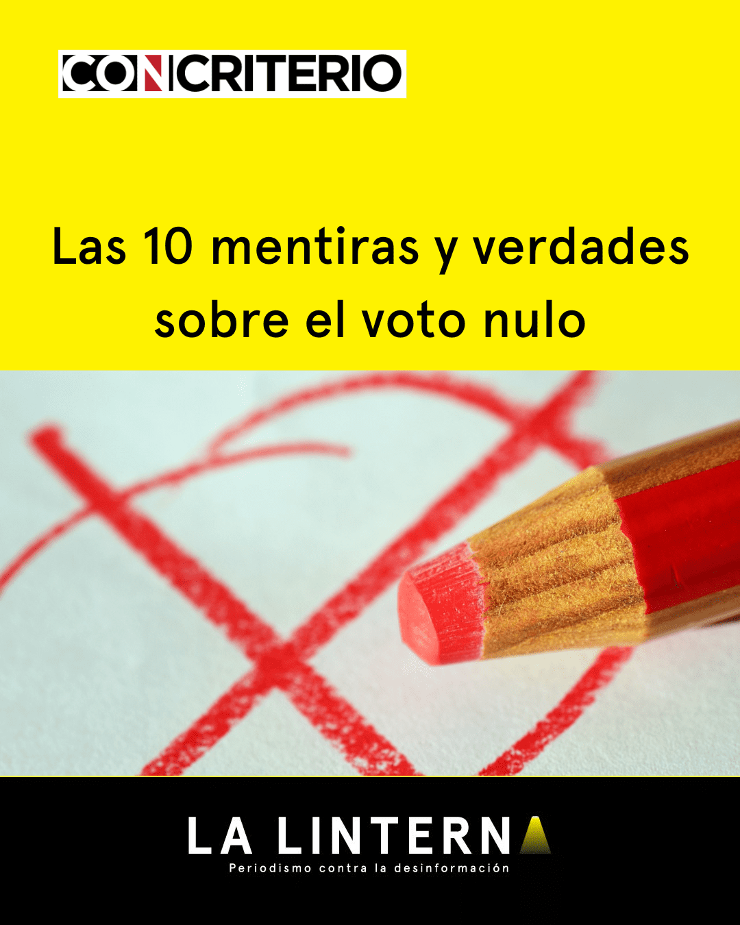 Las 10 mentiras y verdades sobre el voto nulo - Ojoconmipisto.com